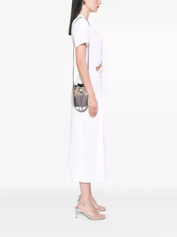 Fendi Mini Leather Mon Tresor Bucket Bag Satchel