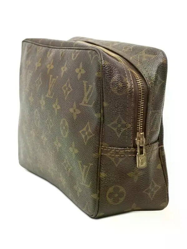LOUIS VUITTON Monogram Trousse Toilette 28 Clutch Bag