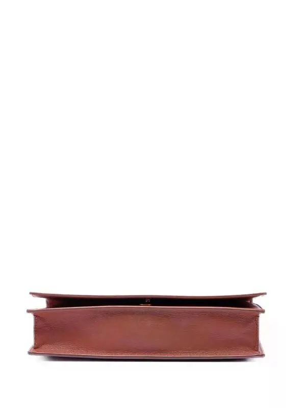 Celine Leather Frame Wallet On Chain Crossbody Bag