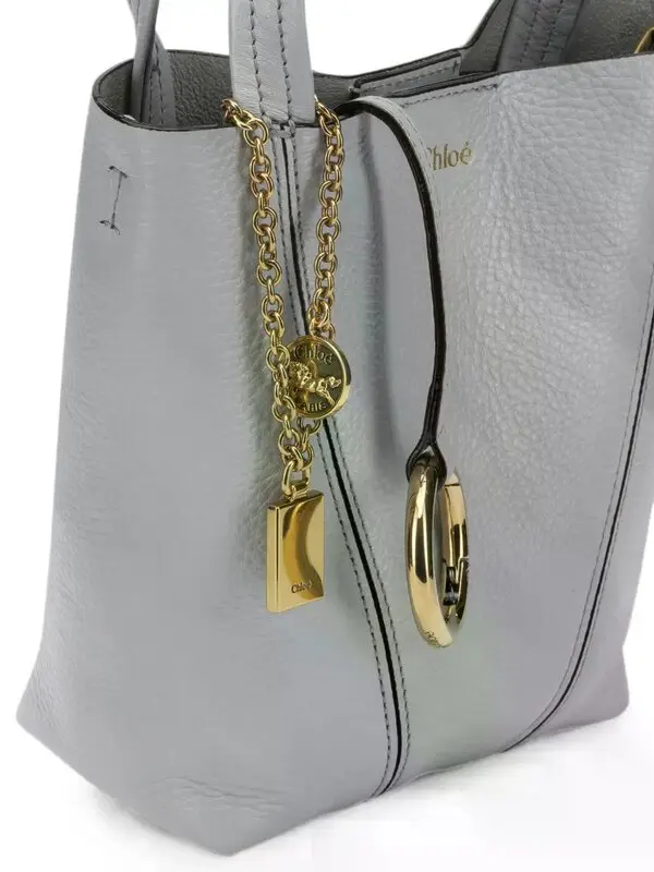 Chloé Small Spin Grained Leather Tote Bag
