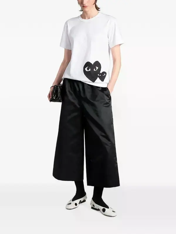 Play Comme Des Garcon Heart Print T-shirt