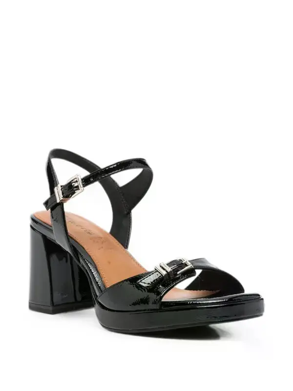 TAMARIS Buckled Block-heel Sandals