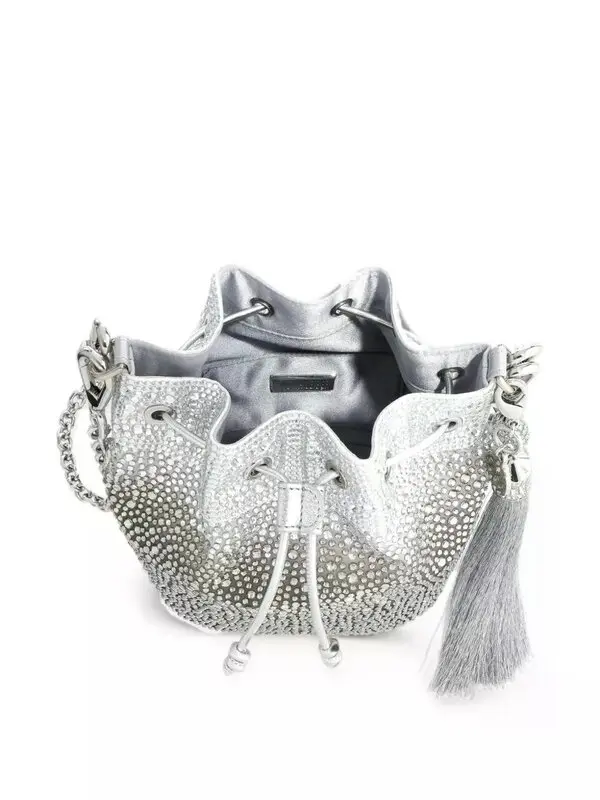 Judith Leiber Piper Crystal-embellished Bucket Bag