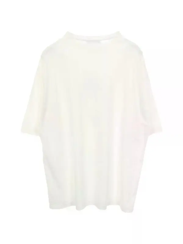 Balenciaga 2000s Logo-print Cotton T-shirt
