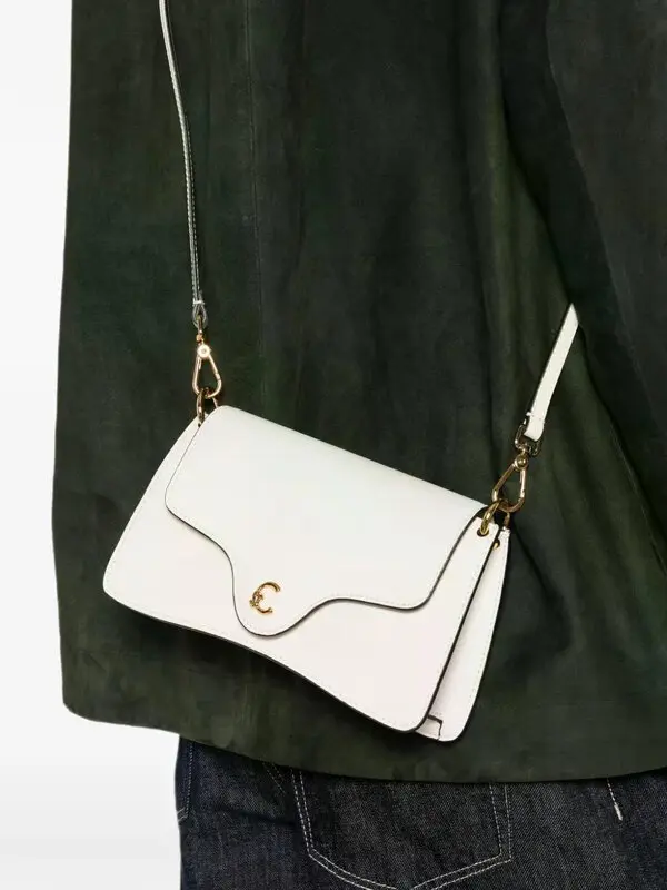 COCCINELLE Mini C-me Leather Clutch Bag