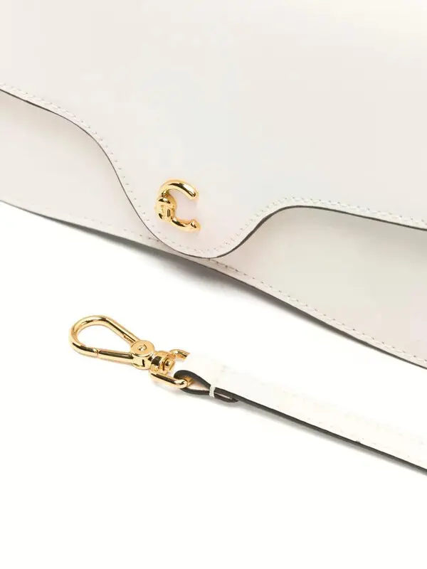 COCCINELLE Mini C-me Leather Clutch Bag