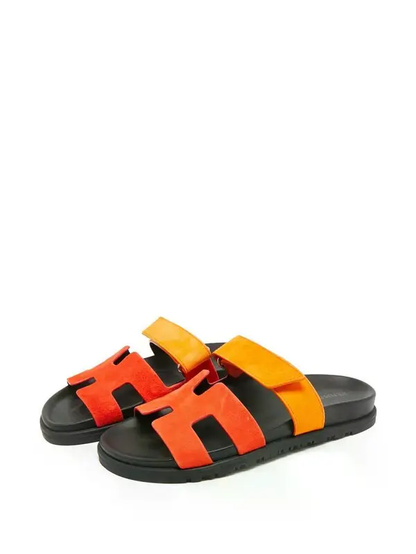 Hermès Chypre Suede Sandals