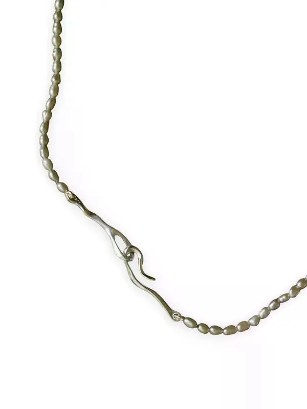 PEARL & CAVIAR Oriana Pearl-embellished Necklace