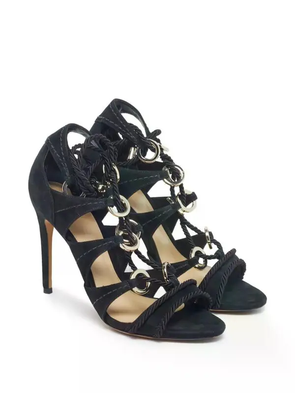 ALEXANDRE BIRMAN Rope Lace-up Heeled Sandals