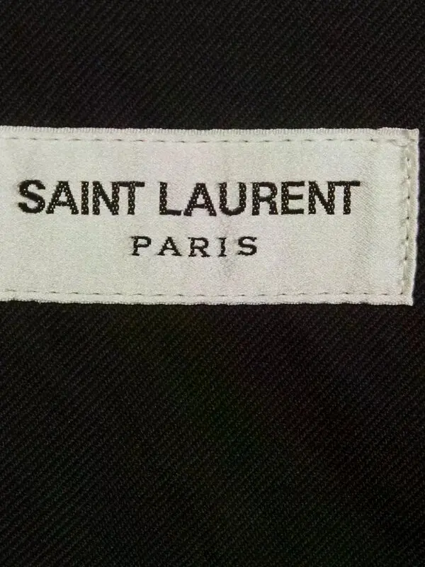 Saint Laurent Pleat-detail Gabardine Trousers