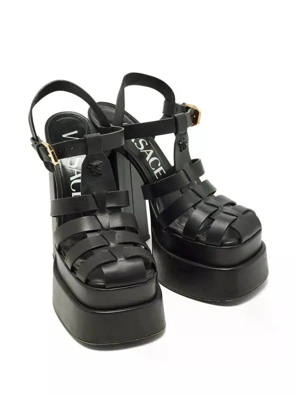 Versace La Medusa Platform Sandals