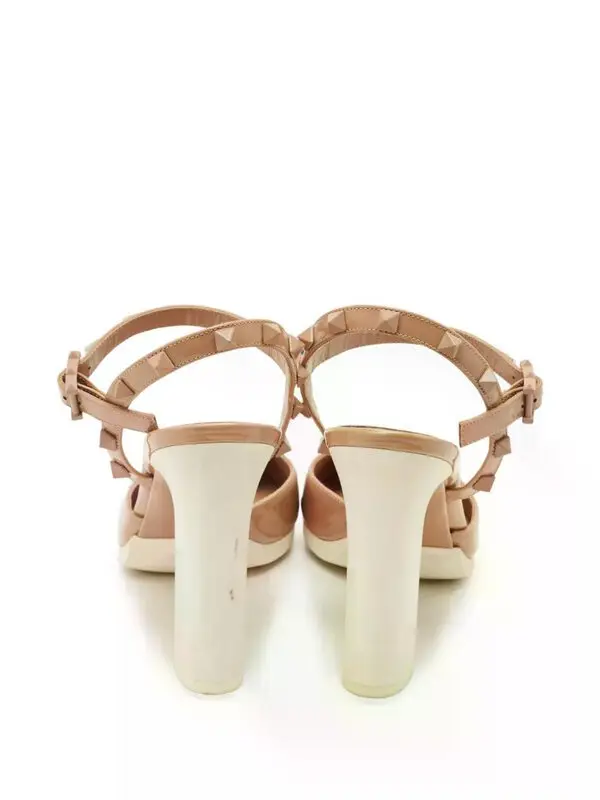 Valentino Garavani Rockstud Leather Heeled Sandals