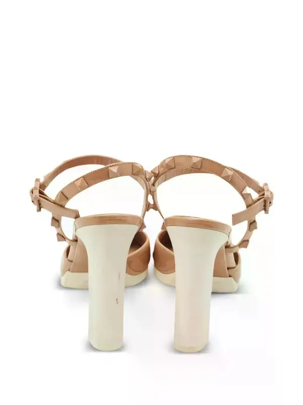 Valentino Garavani Rockstud Leather Heeled Sandals