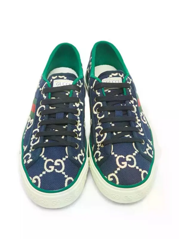 Gucci Tennis 1977 Gg Jacquard Sneakers