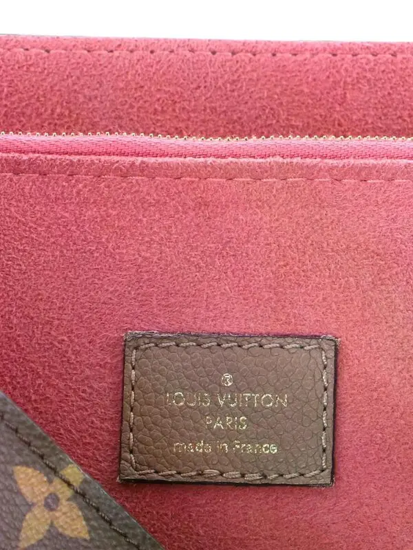 LOUIS VUITTON Flandrin Handbag Monogram Canvas And Leather Tote - Brown