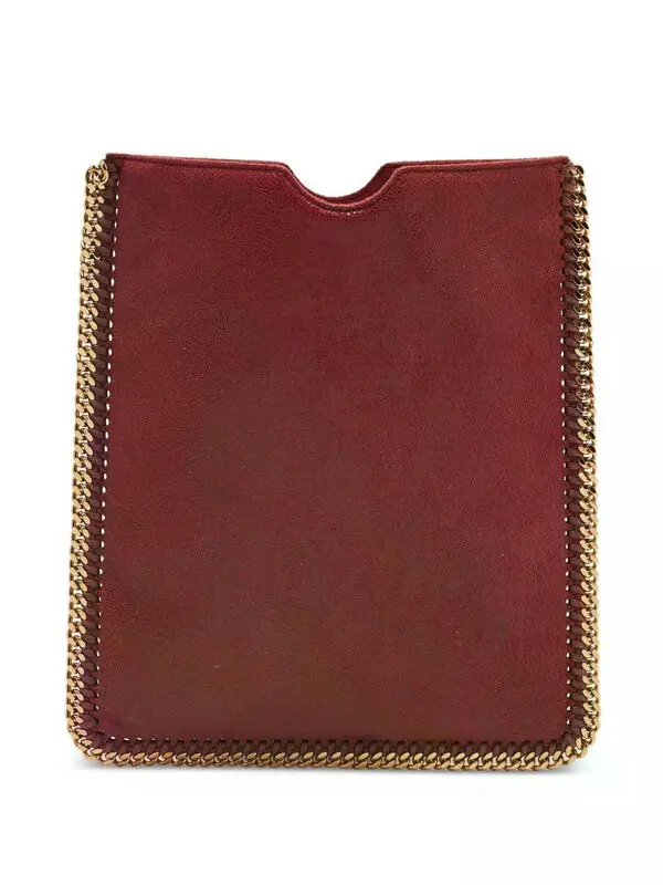 Stella McCartney Falabella Chain-trim Tablet Case - Red