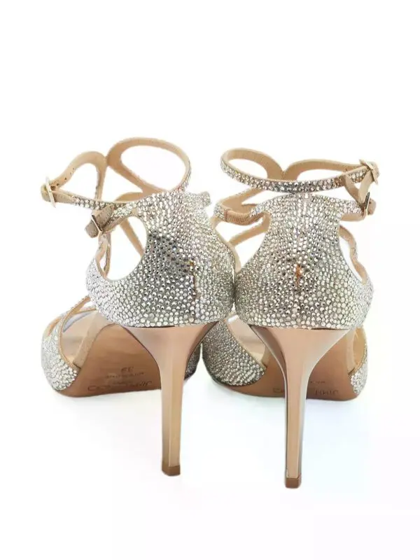 JIMMY CHOO Lance Crystal Sandals