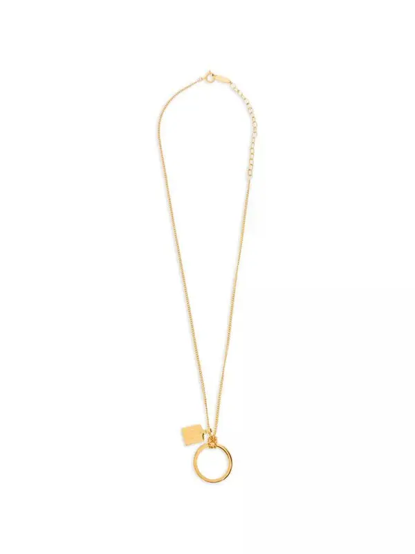 Balenciaga Saint-germain Ring-charm Necklace