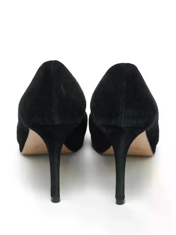 STUART WEITZMAN Platform Almond-toe Pumps