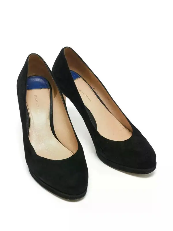 STUART WEITZMAN Platform Almond-toe Pumps
