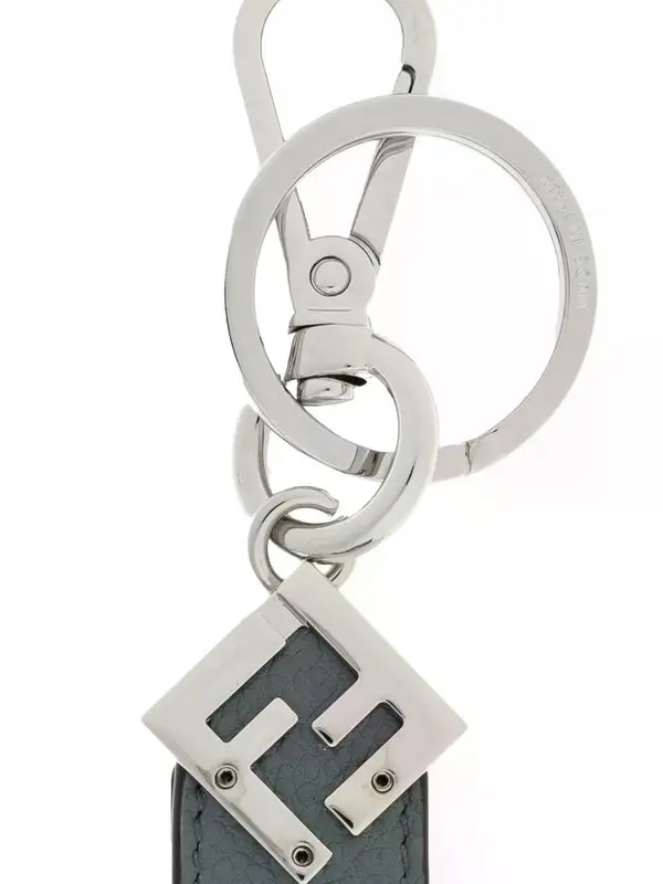 Fendi Logo Detail Keyring
