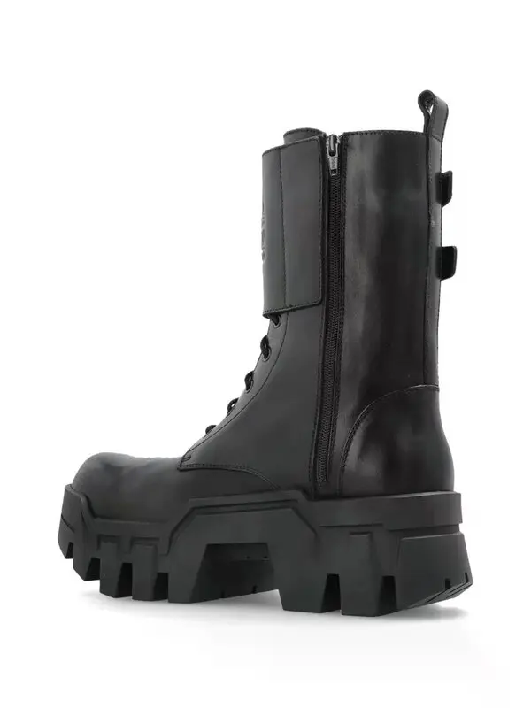 Balenciaga Bulldozer Lace-up Boots