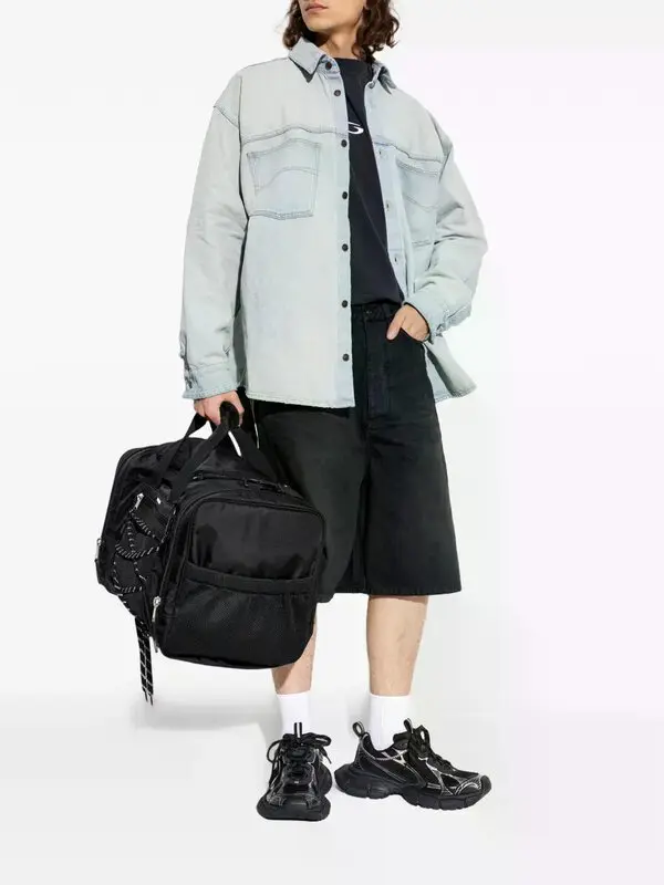Balenciaga 3xl Charm-embellished Mesh Sneakers