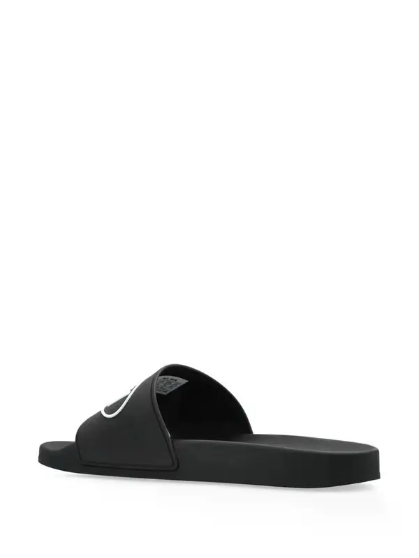 Balenciaga Logo-print Slides