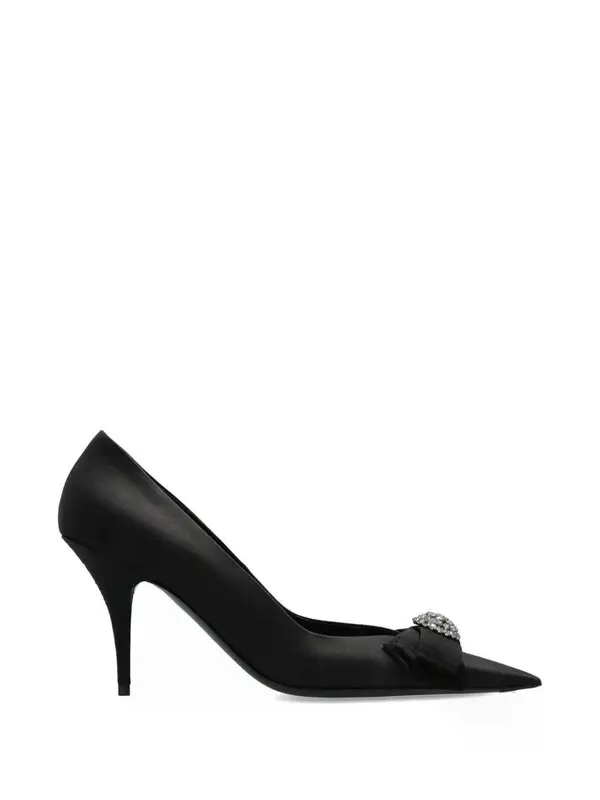Balenciaga Embellished Bow Pointed Pumps