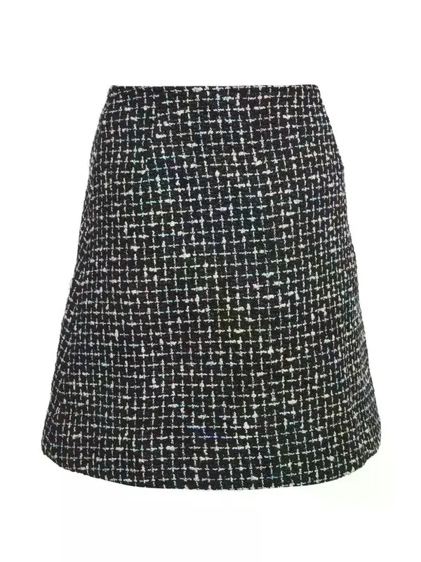 Dior Tweed Wrap Mini Skirt