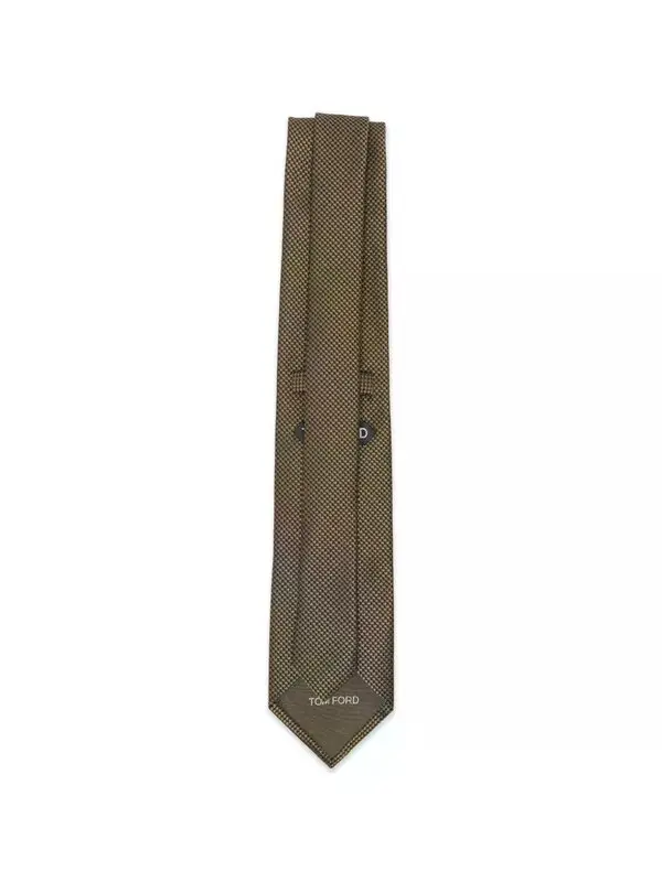TOM FORD Houndstooth Pattern Tie