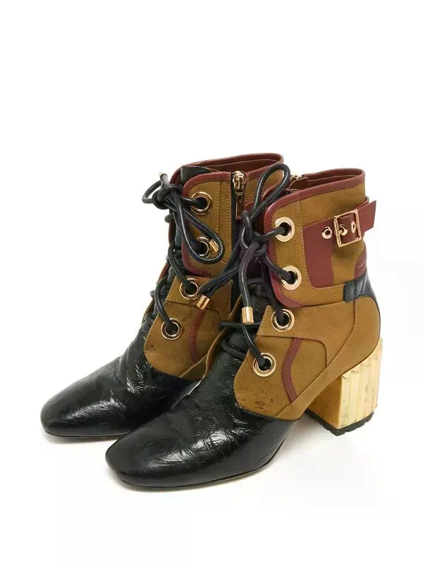 Dior Lace-up Ankle Boots