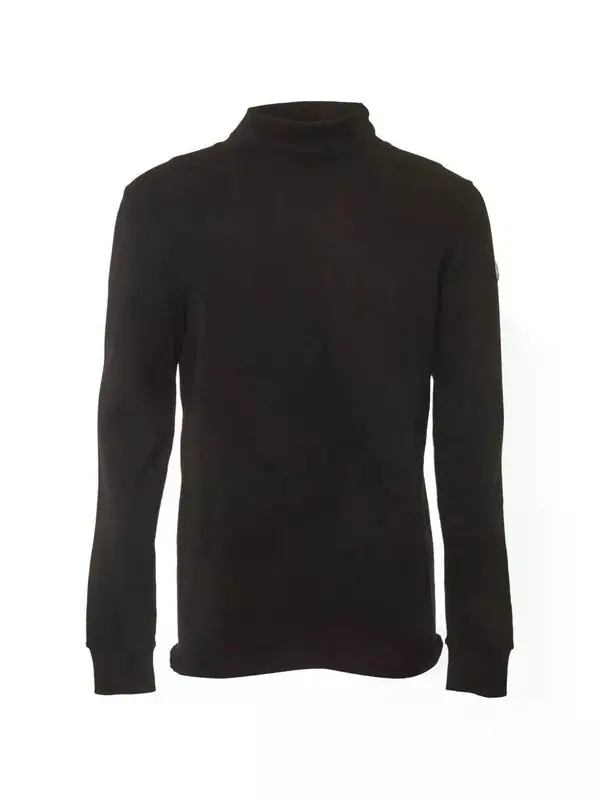 Moncler Cotton Knit Turtleneck Sweater