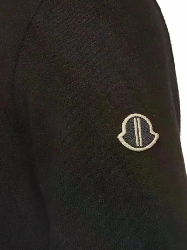 Moncler Cotton Knit Turtleneck Sweater