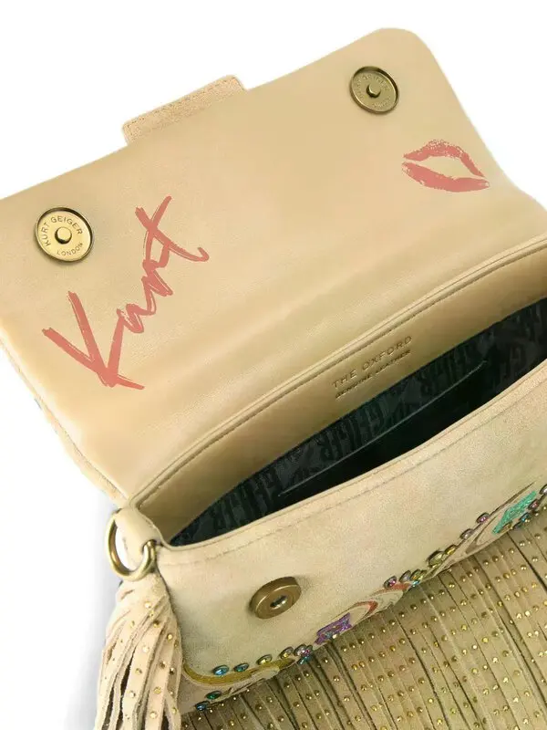 Kurt Geiger Oxford Fringe Shoulder Bag