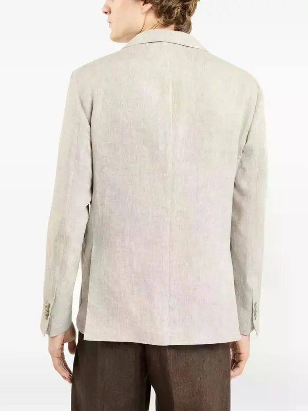 FAY Linen Patch-pocket Jacket