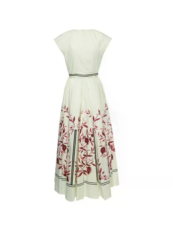 Giambattista Valli Floral Print Flared Maxi Dress