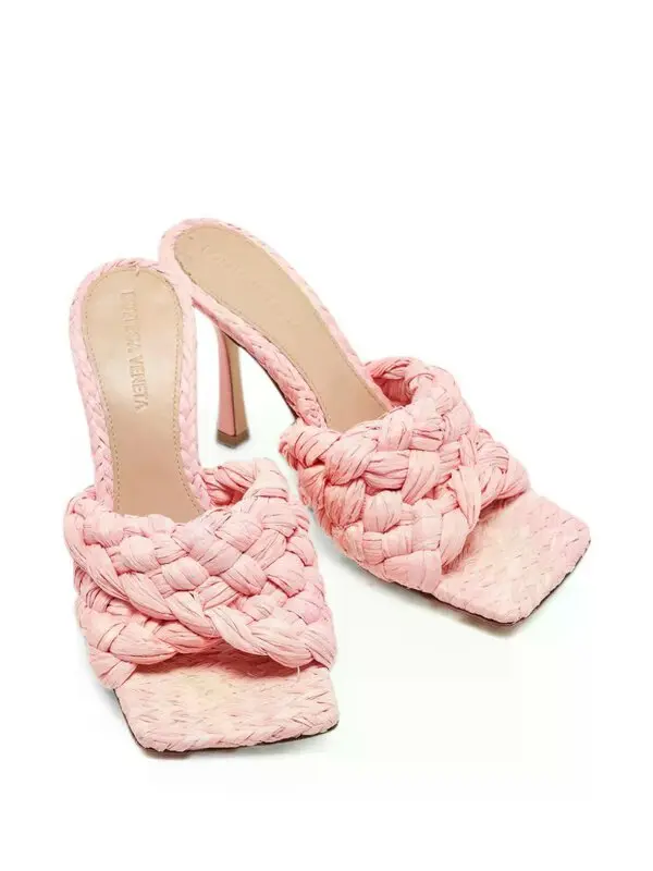 Bottega Veneta Stretch Heeled Sandals