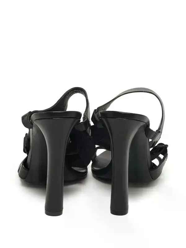 Alexander Wang Leather Multi-strap Block Heel Sandals