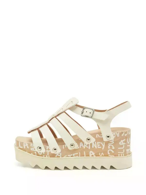 Stella McCartney Elyse Platform Sandals - White