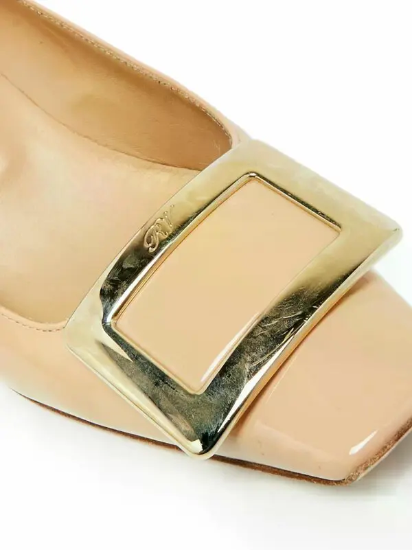 ROGER VIVIER Belle Vivier Leather Pumps