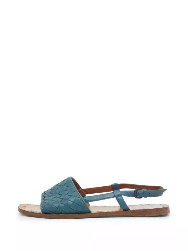 Bottega Veneta Intrecciato Slingback Sandals