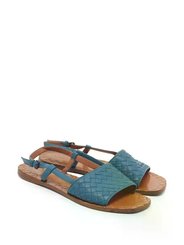 Bottega Veneta Intrecciato Slingback Sandals