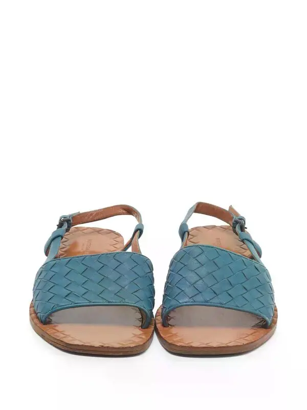 Bottega Veneta Intrecciato Slingback Sandals