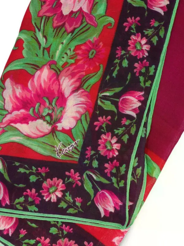 Kenzo Floral-print Scarf