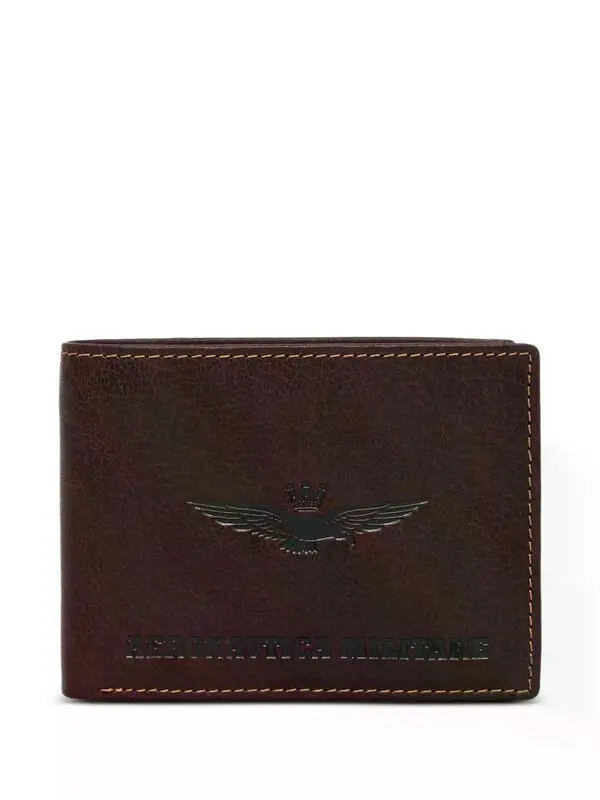 AERONAUTICA MILITARE Logo-embossed Bifold Wallet