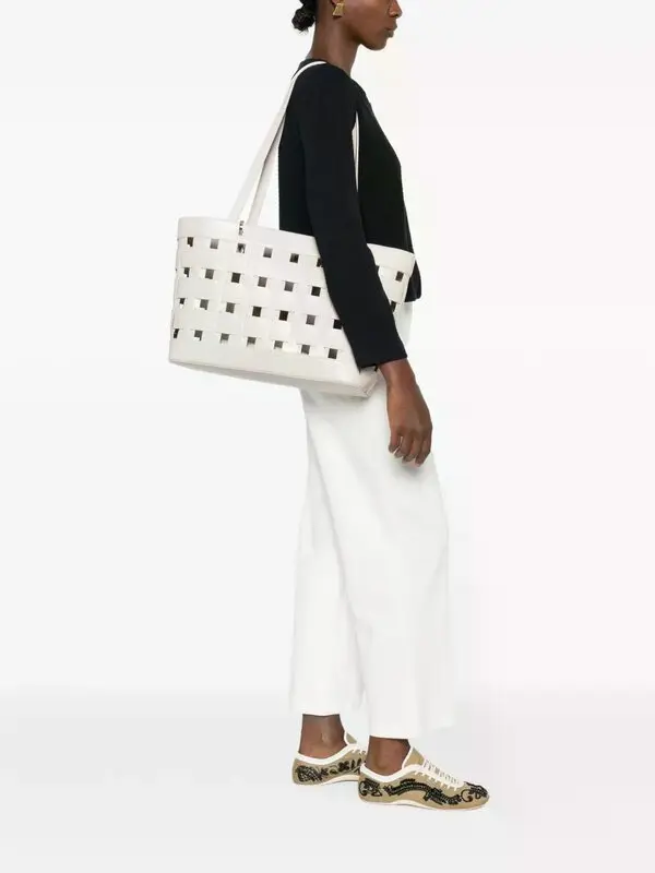 Emporio Armani Woven Tote Bag