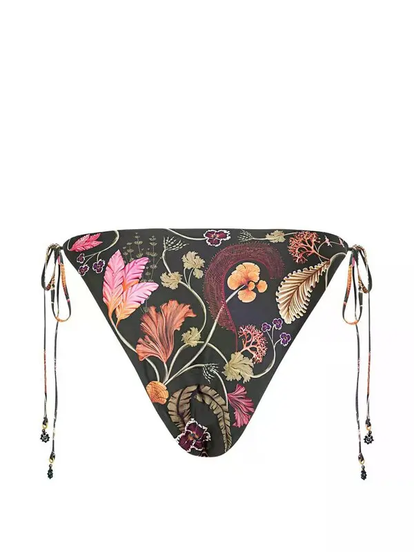Agua Bendita Embroidered Bikini Bottom
