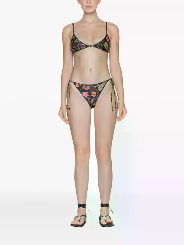 Agua Bendita Embroidered Bikini Bottom