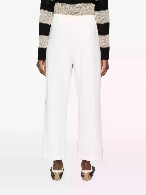 Liviana Conti Pressed Crease Elasticated Trousers
